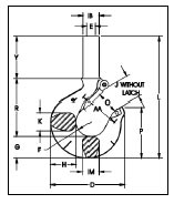 Shank Hooks for Swaging - American Rigging and Supply