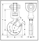 h&s - utility swivel hooks - American Rigging and Supply