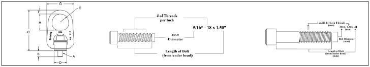 Heavy Lift Swivel Hoist Rings - American Rigging and Supply